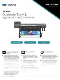 Impressora látex TrueVIS AP-640 | Roland DG Brasil