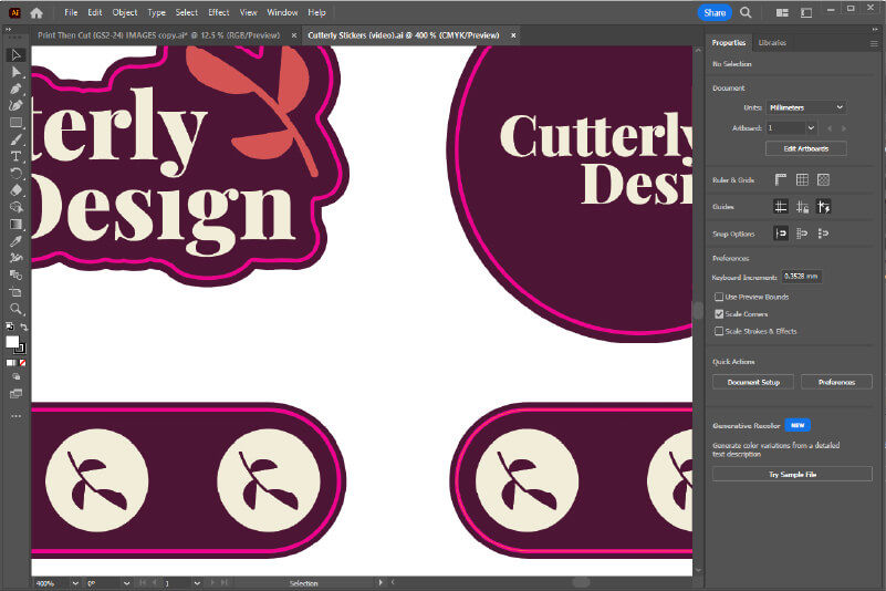 How to Print Then Cut Stickers with a Desktop Cutter | Roland DG