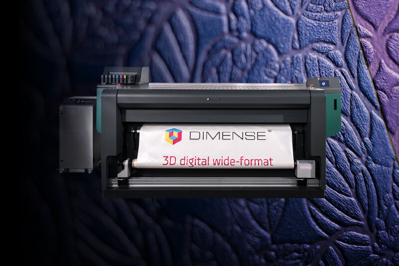 Dimensor S - Large-format Water-based Printer for Textured Print| Roland DG