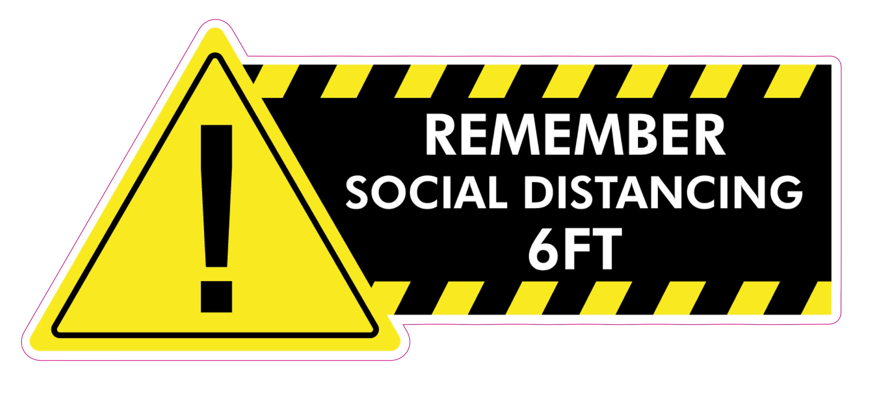 Social Distancing Sign Making Solutions| Roland DGA