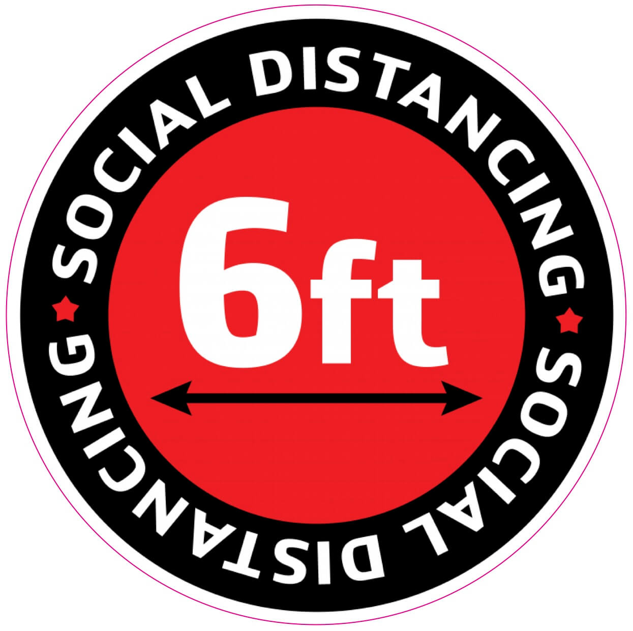 Social Distancing Sign Making Solutions| Roland DGA