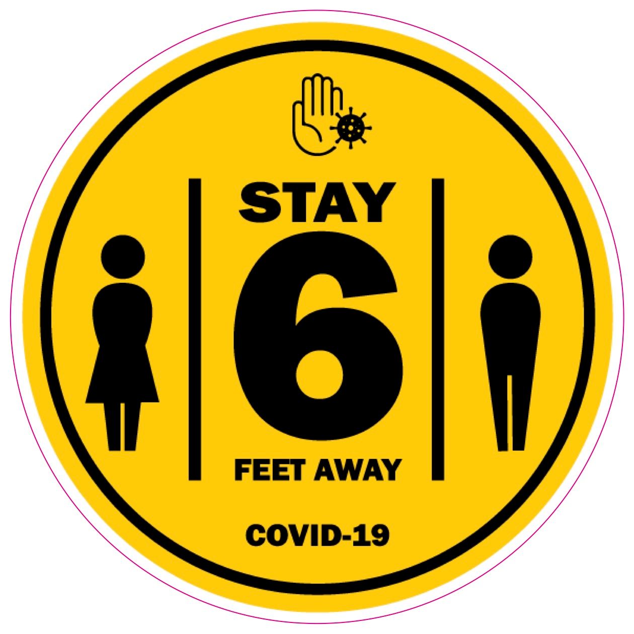 Social Distancing Sign Making Solutions| Roland DGA