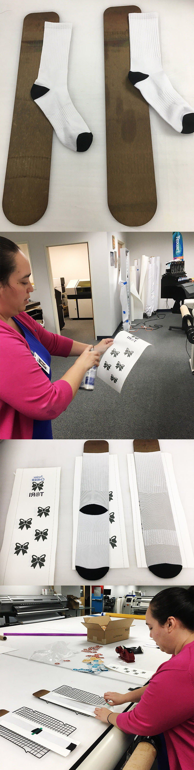 Creating “Back-to-School” Custom Socks with Dye-Sublimation | Roland