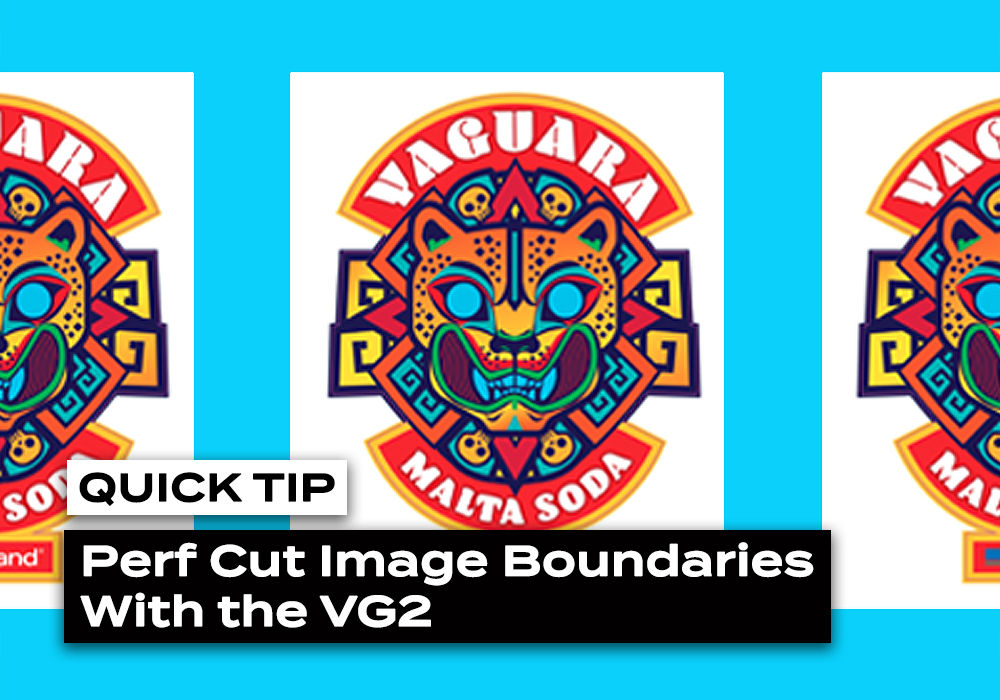 Perf Cut Image Boundaries with the VG2 | Roland