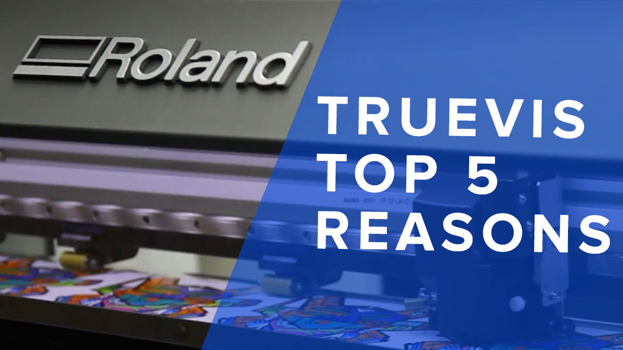 TrueVIS VG3 Large Format Inkjet Printer Cutter| Roland DGA